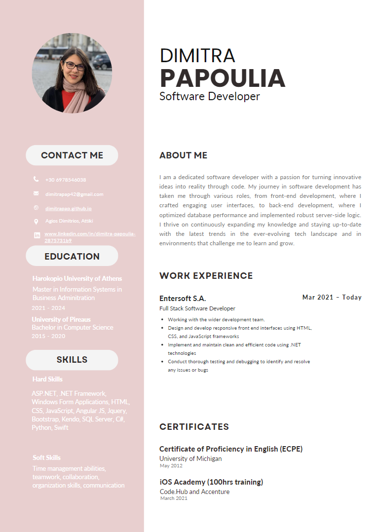 Dimitra Papoulia | Portfolio